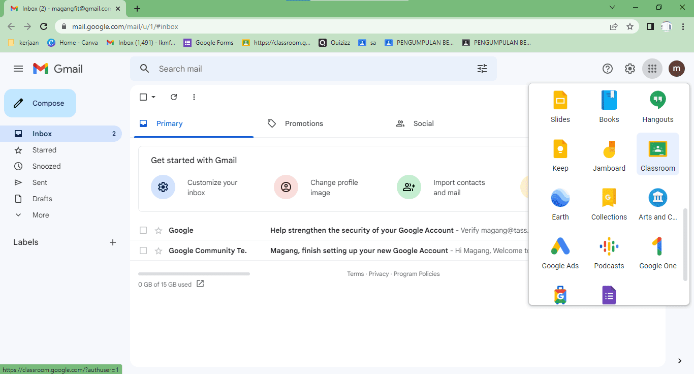 Google Classroom LKM - LKM FIT